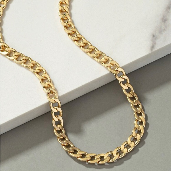 Accessories | Gold Color Simple Chain Design Non Tarnish Stainless ...